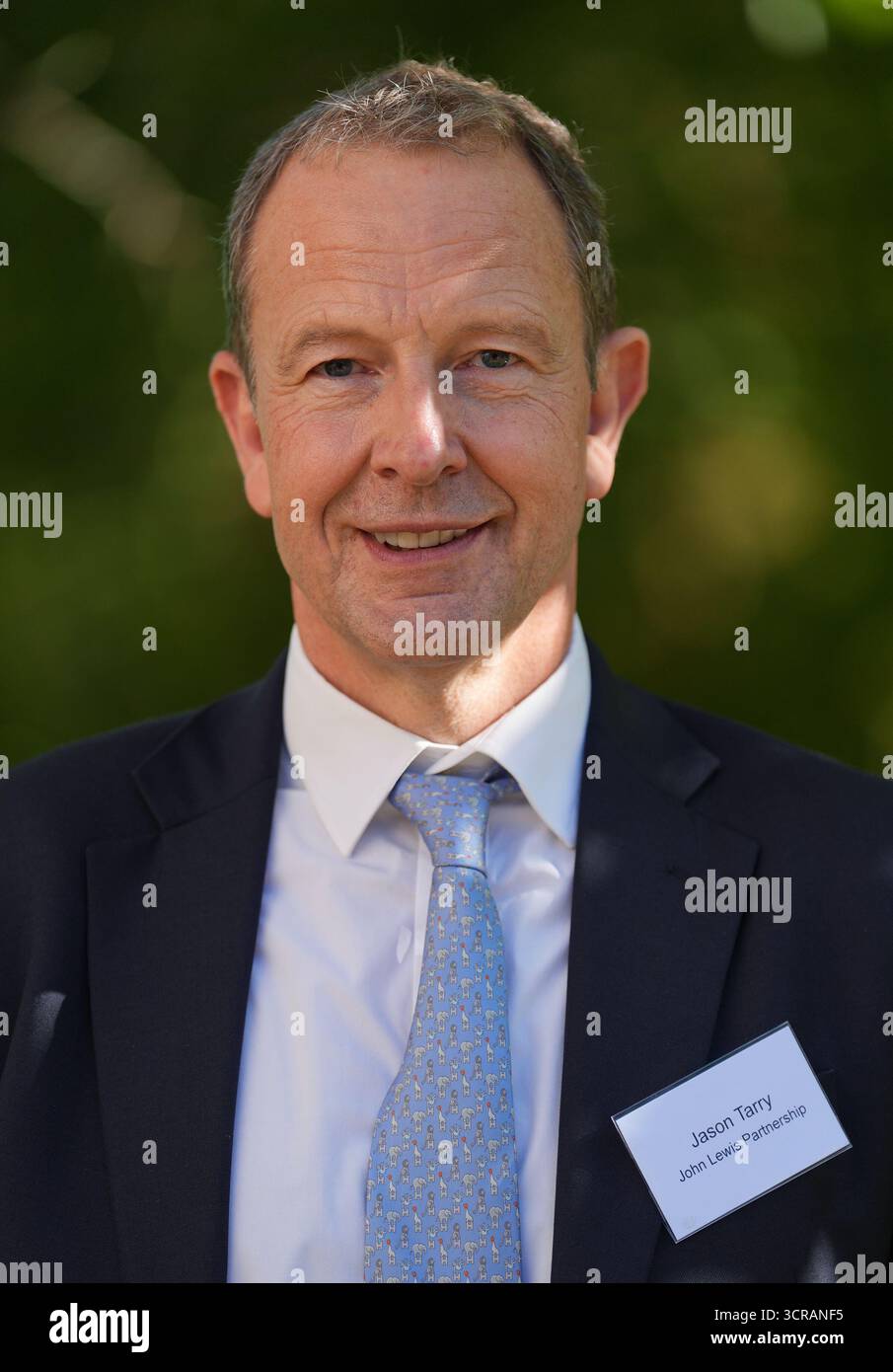 Jason Tarry, Chairman at the John Lewis Partnership, during a reception ...
