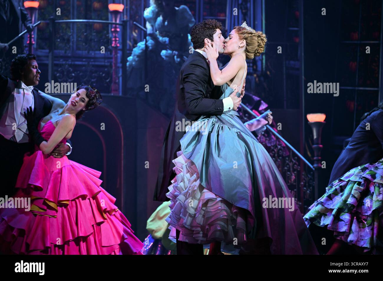 Actors Paule Mallagarai and Briel Gonzalez perform during the ...