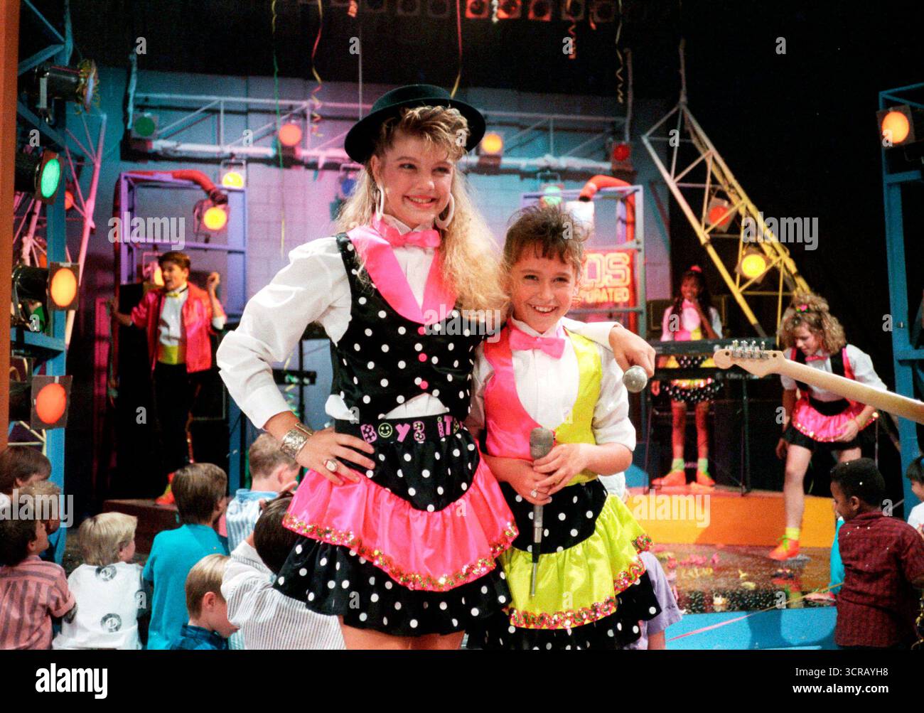 Stacy Ferguson (aka Fergie of the Black Eyed Peas) with Jennifer Love ...