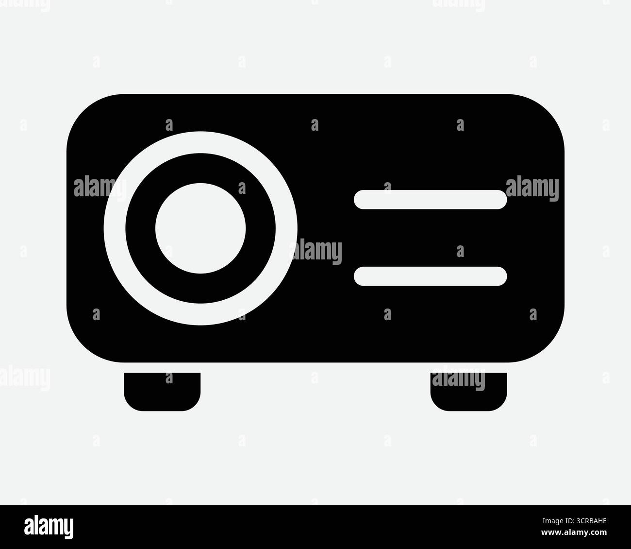 Slide film projector Stock Vector Images - Alamy