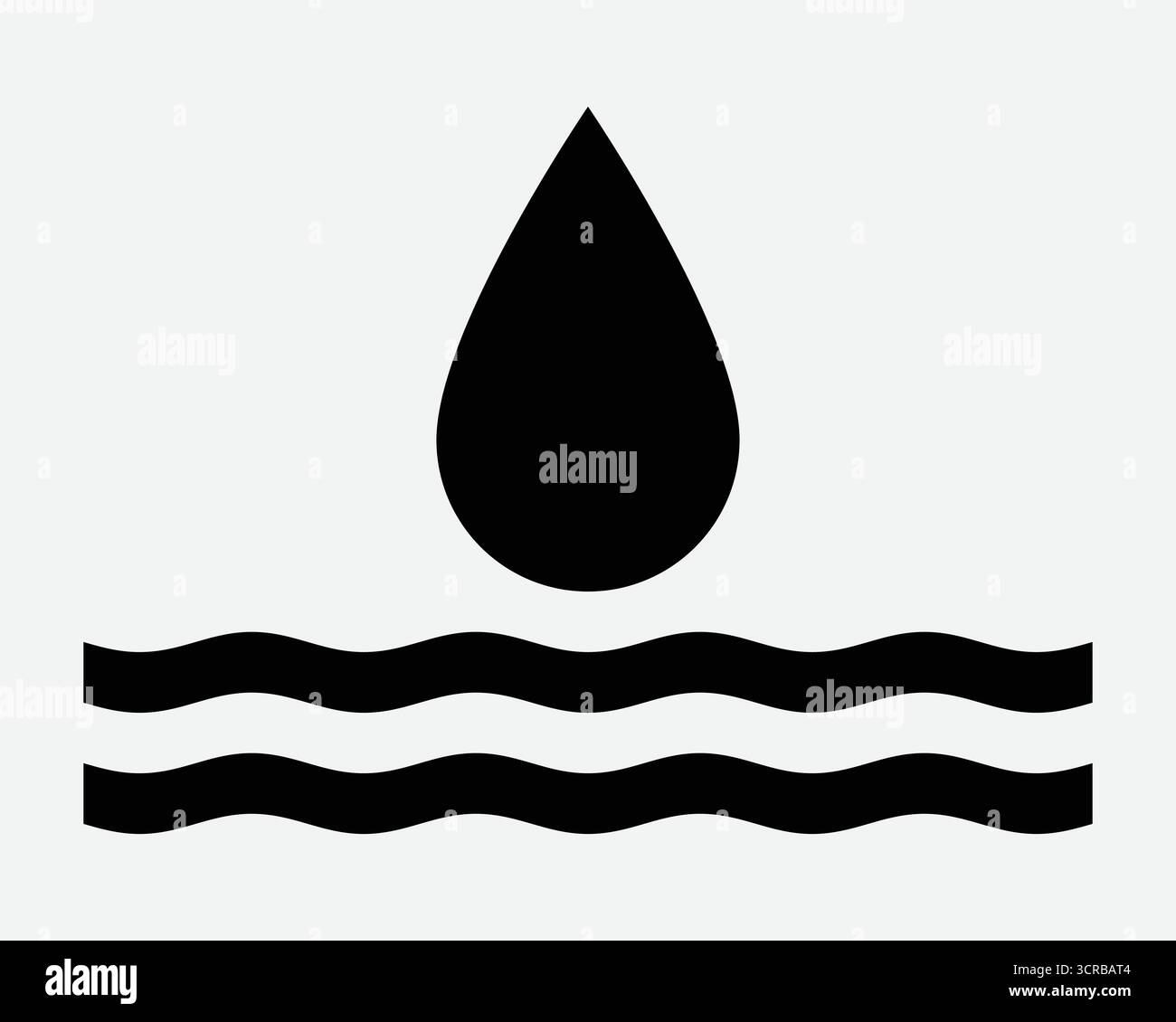 Sea wave flowing black Cut Out Stock Images & Pictures - Alamy