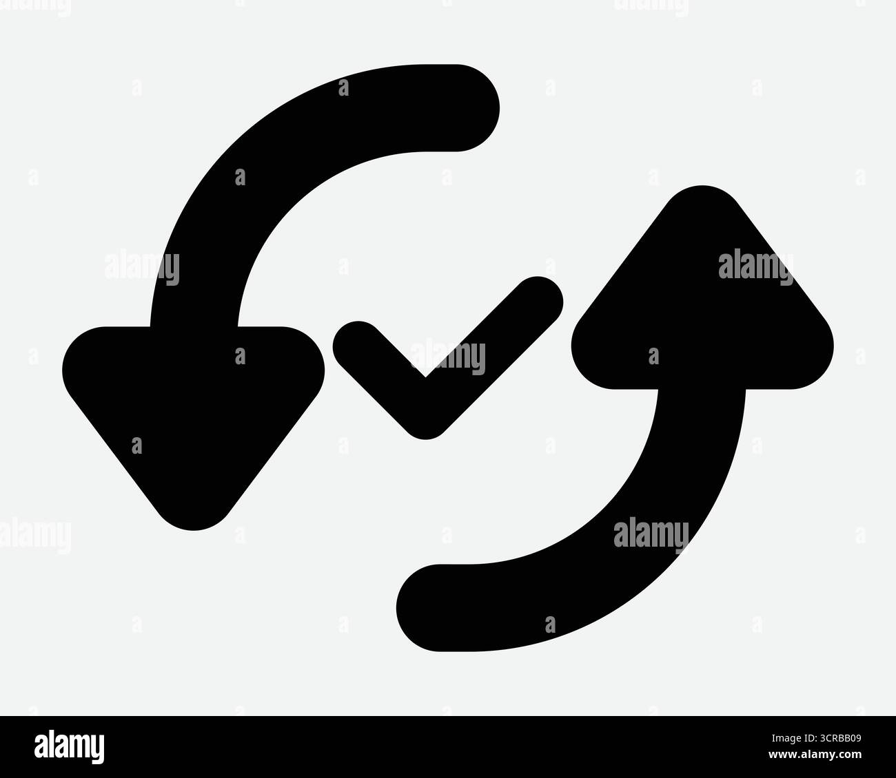 Icon correct system Cut Out Stock Images & Pictures - Alamy
