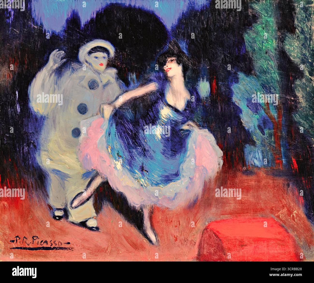 Blue period style Stock Vector Images - Alamy