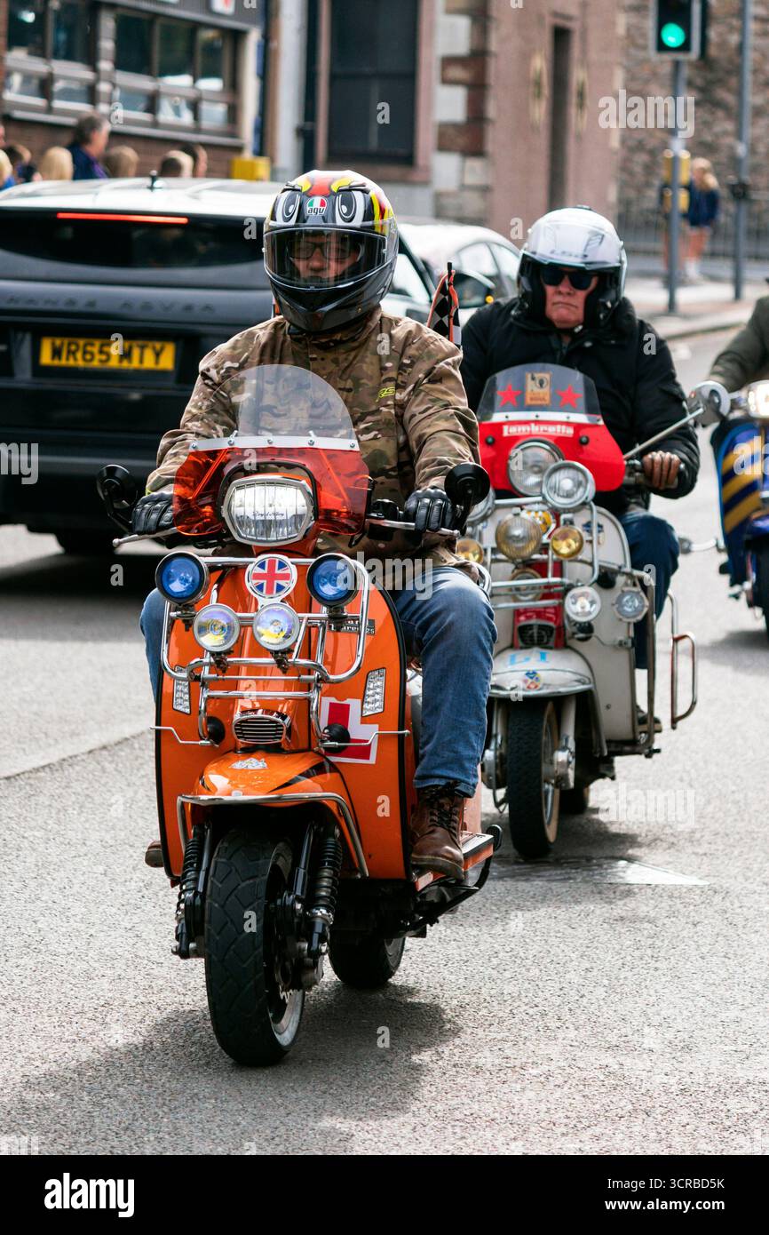 Ribble Valley Scooter Rally 2025 Stock Photo - Alamy
