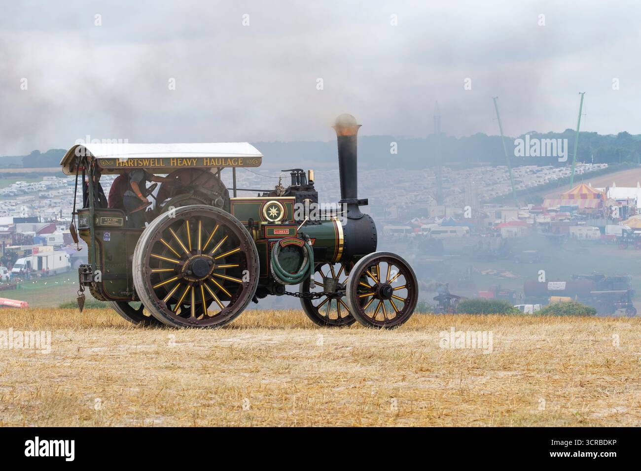 Burrell Road Locomotive 3257, “Clinker”, built 1911 at the Great Dorset ...