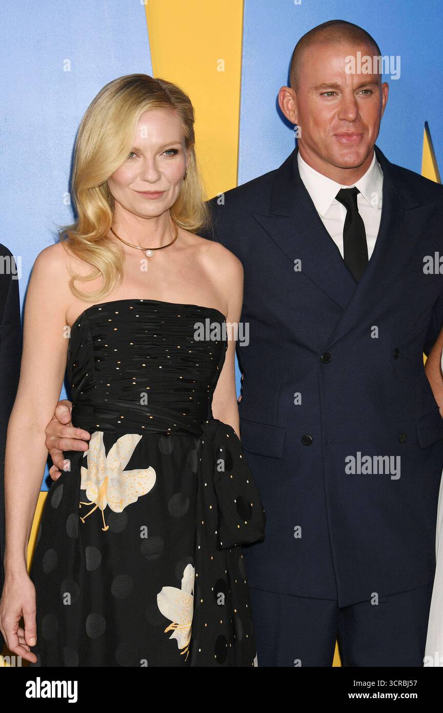 Kirsten Dunst und Channing Tatum bei der Premiere des Kinofilms Der ...