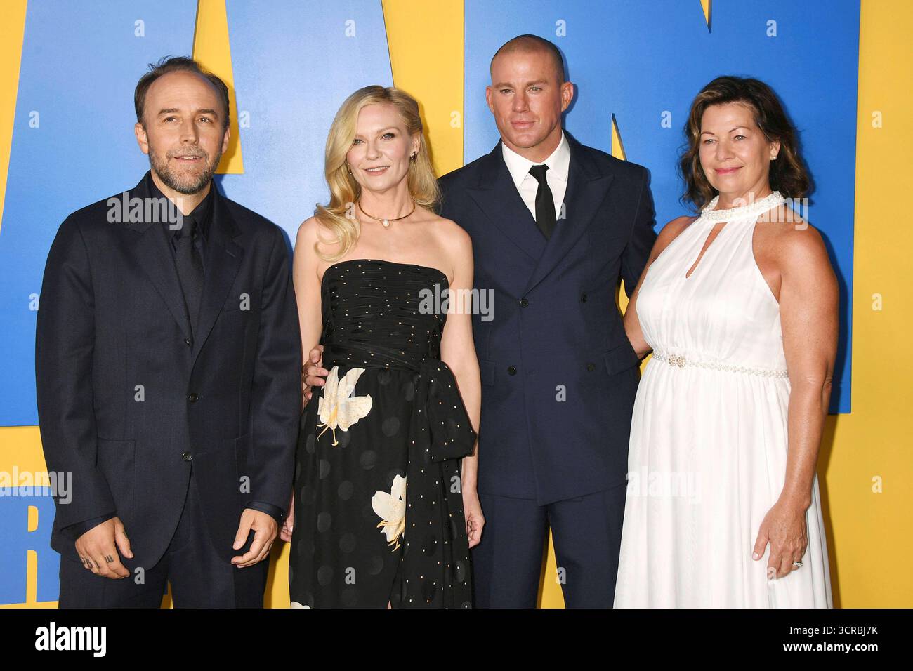 Derek Cianfrance, Kirsten Dunst, Channing Tatum und Leigh Moore bei der ...