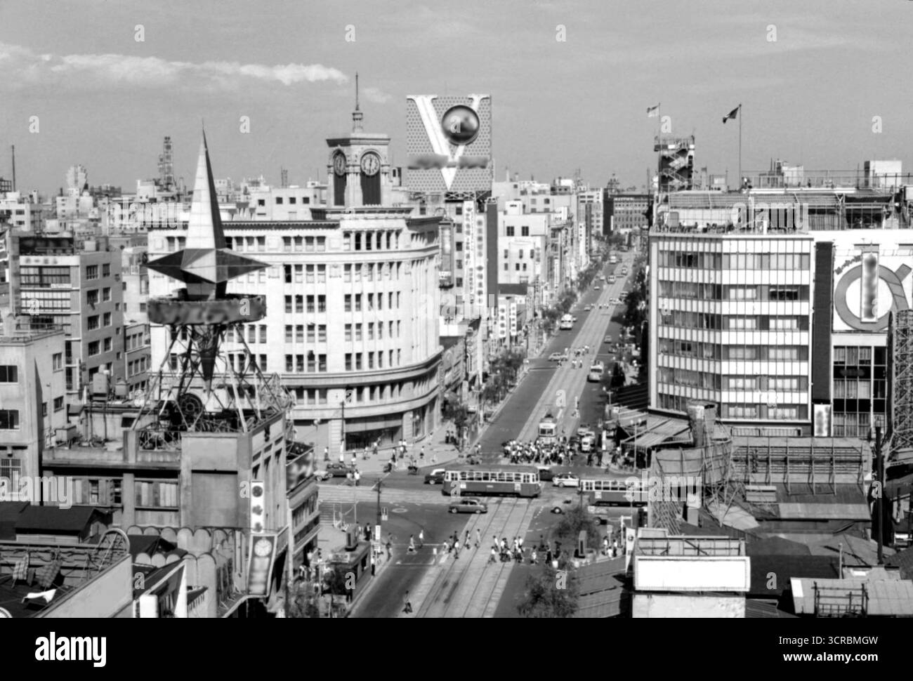 Tokyo japan 1960s train Black and White Stock Photos & Images - Alamy