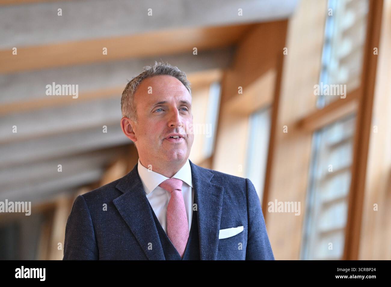 Edinburgh Scotland, UK 30 September 2025. Alex Cole-Hamilton MSP at the ...