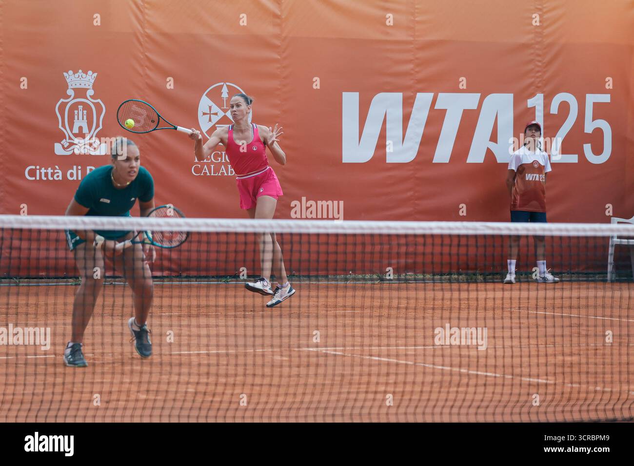 Double Tiphanie Lemaitre and Leonie Kung vs Freya Christie and Anita ...