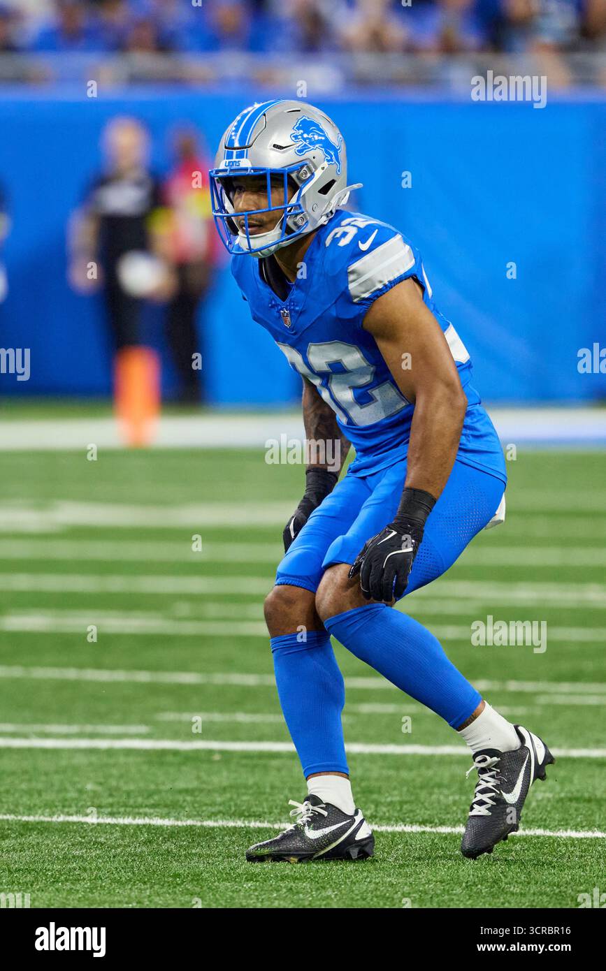 Detroit Lions safety Brian Branch (32) pursues a play against the ...