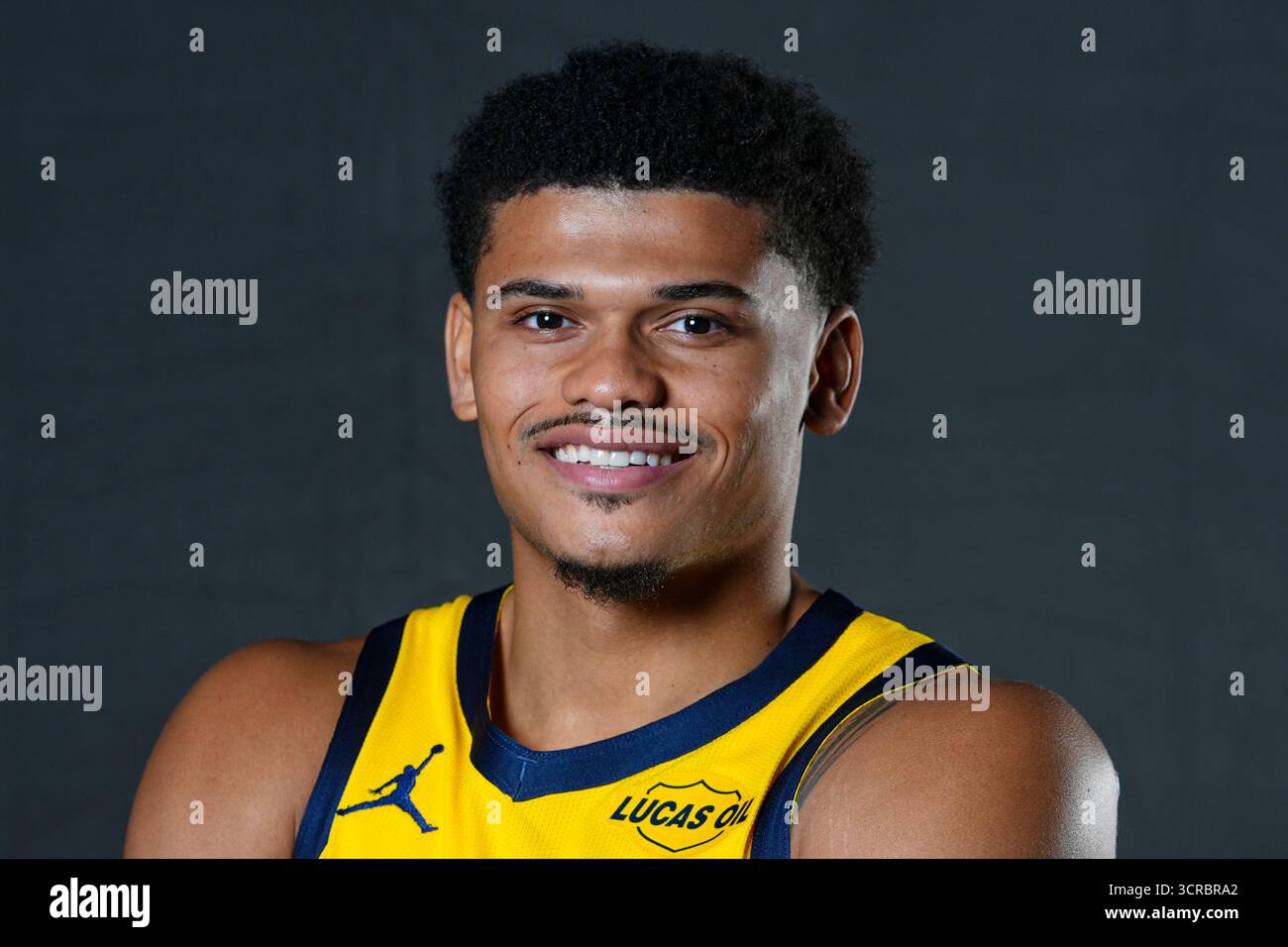Indiana Pacers guard RayJ Dennis (10) poses for a photo during the NBA ...