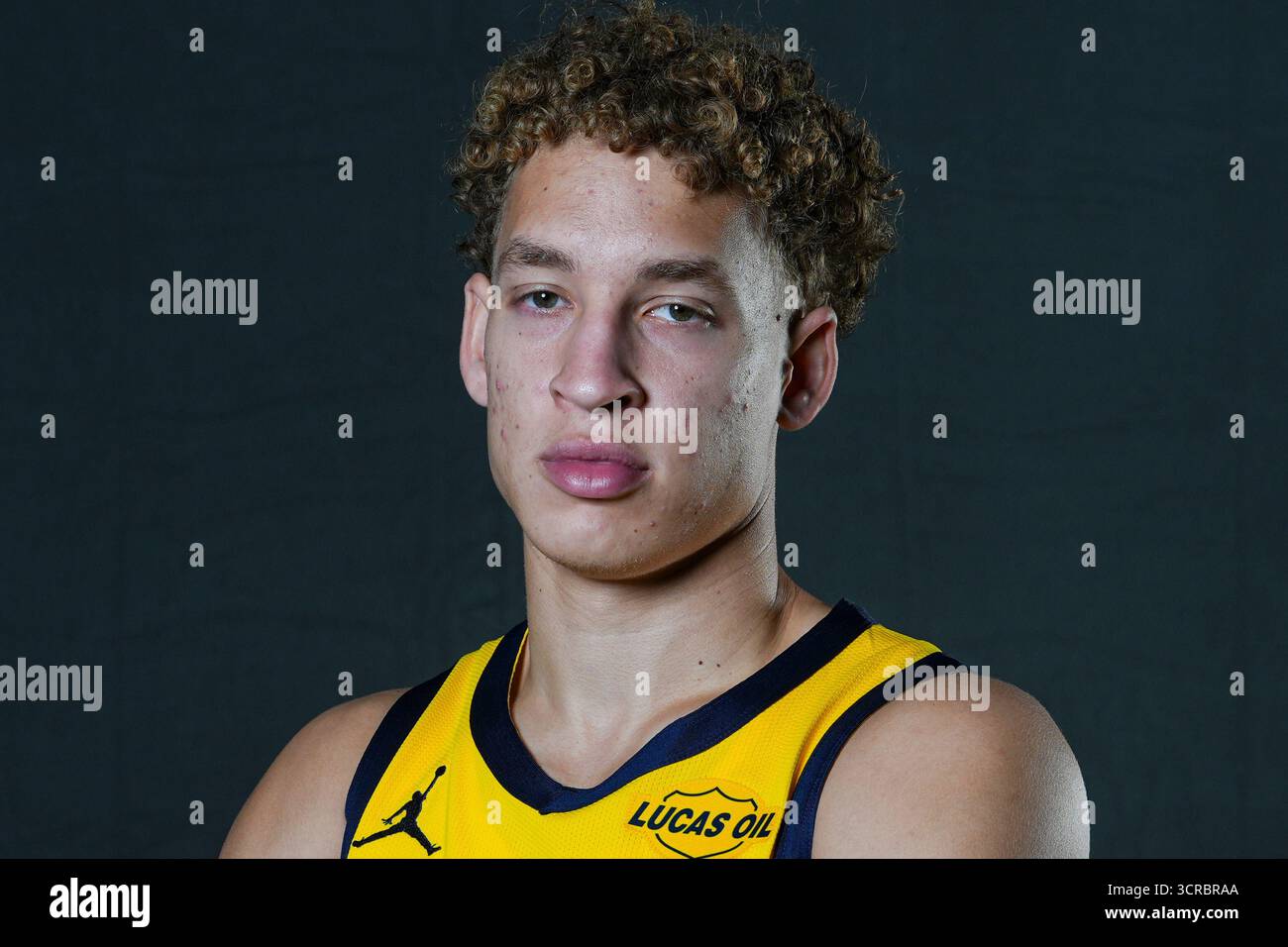 Indiana Pacers guard Taelon Peter (4) poses for a photo during the NBA ...