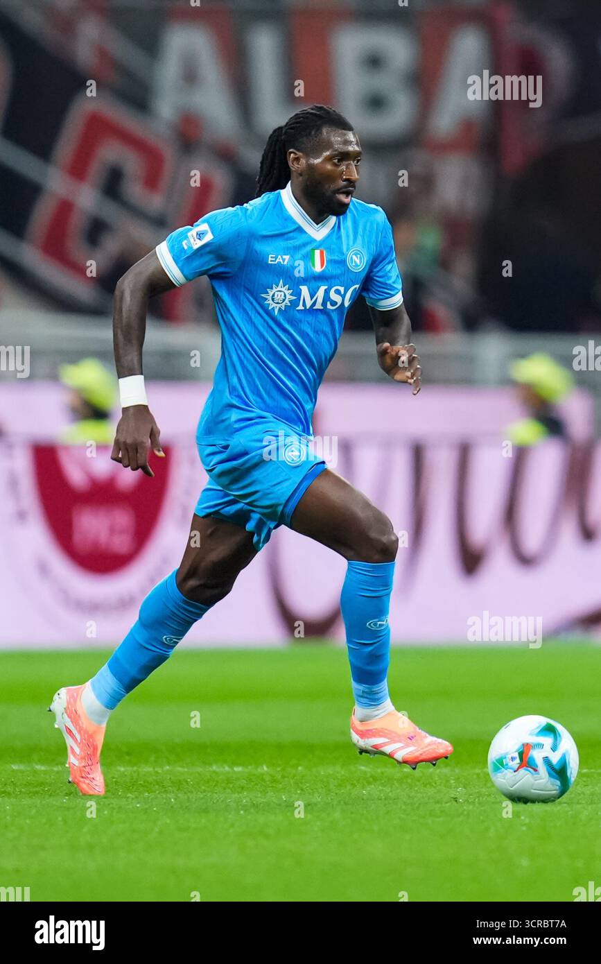 Andre-Frank Zambo Anguissa of SSC Napoli in action during the Serie A ...