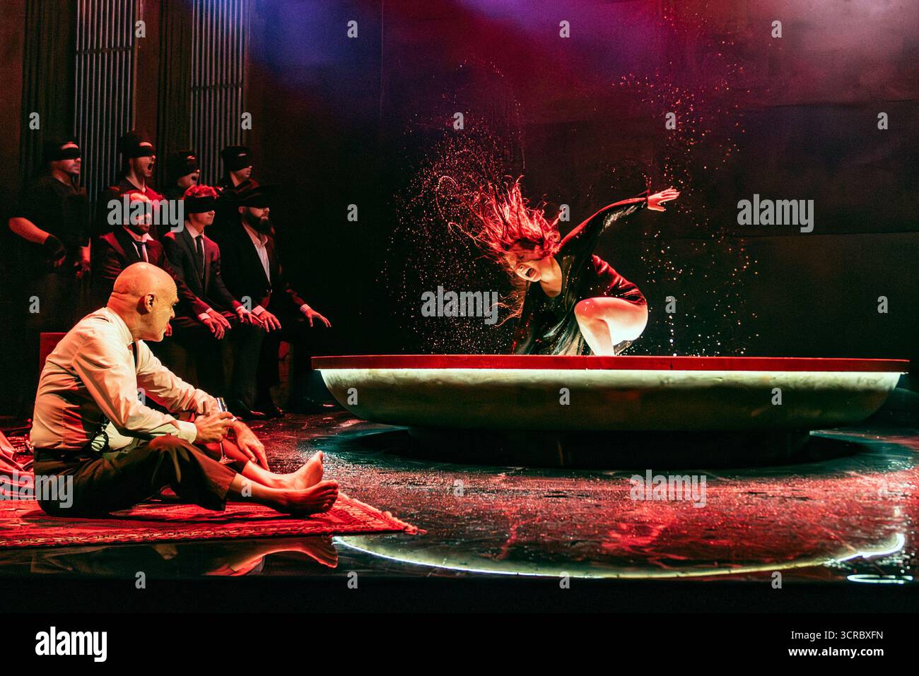 London, 20 Sept 2025, Doron Tavori as Herod and Neta Roth as Salomé ...