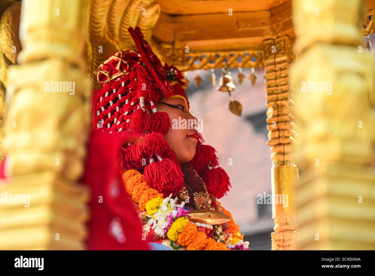 Kathmandu, Nepal. 30 September 2025. Former Royal Living Goddess ...
