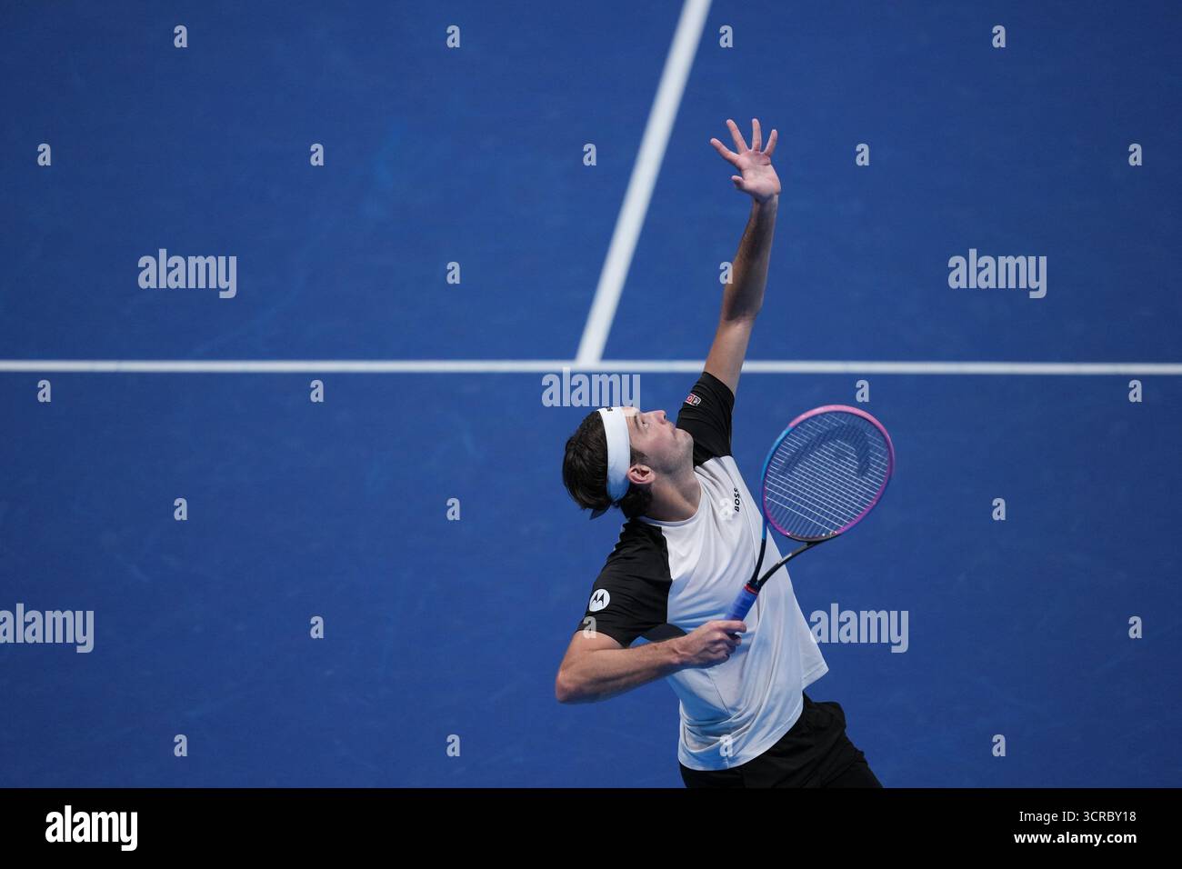 Tokyo, Japan. 30th September, 2025. Carlos Alcaraz of spain defeated ...