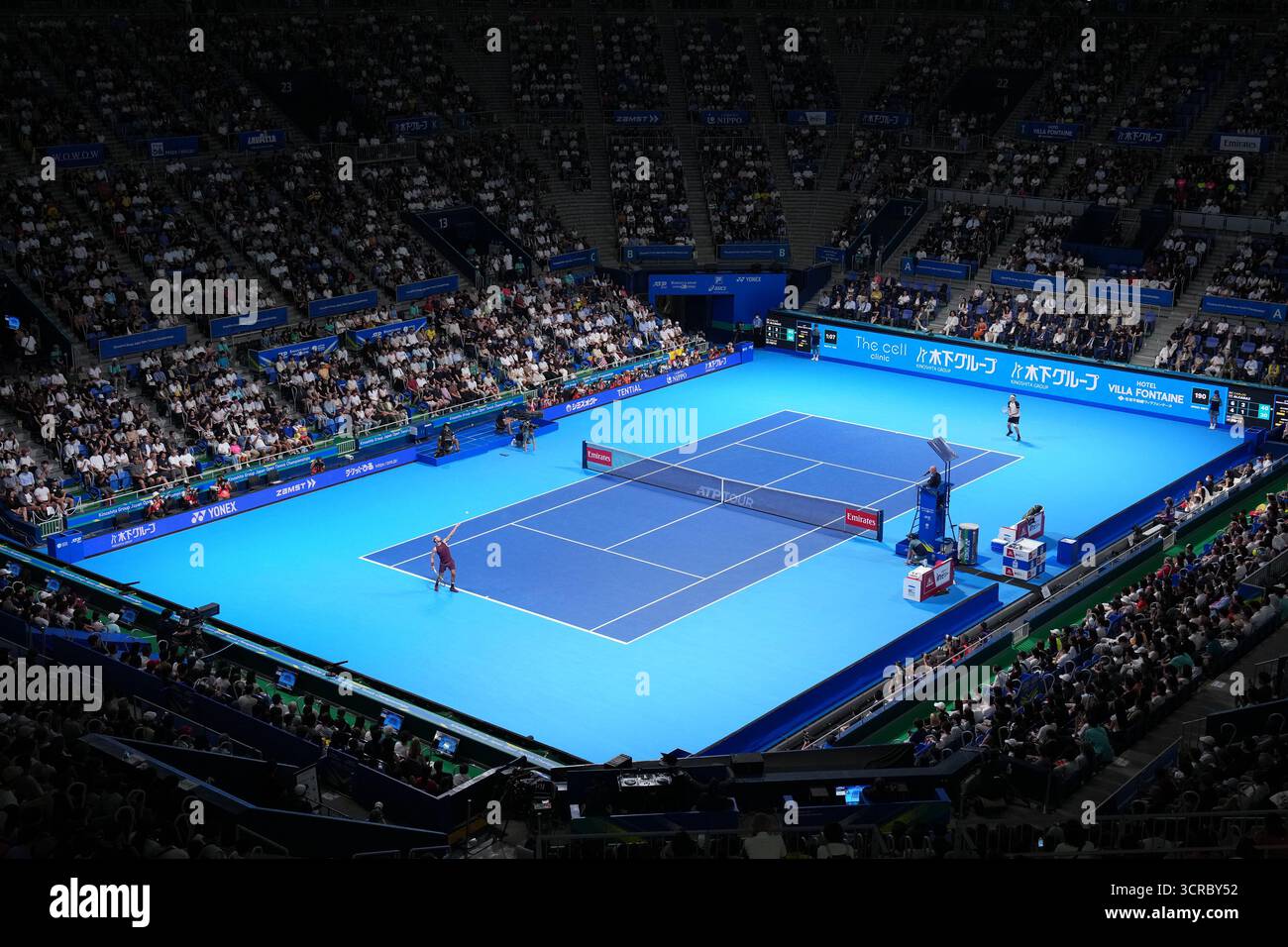 Tokyo, Japan. 30th September, 2025. Carlos Alcaraz of spain defeated ...