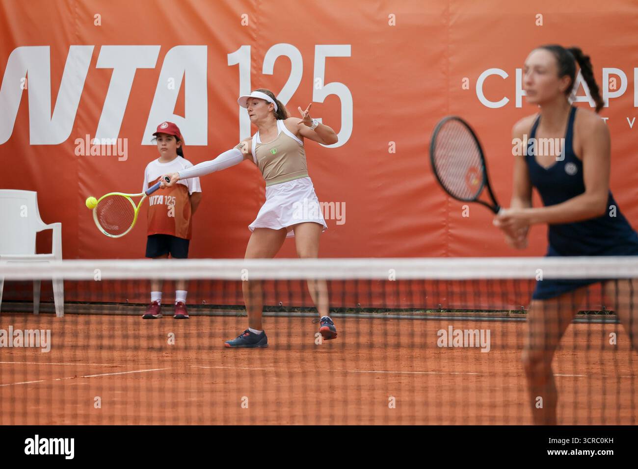 Double Tiphanie Lemaitre and Leonie Kung vs Freya Christie and Anita ...
