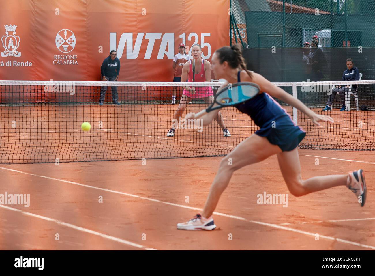 Double Tiphanie Lemaitre and Leonie Kung vs Freya Christie and Anita ...