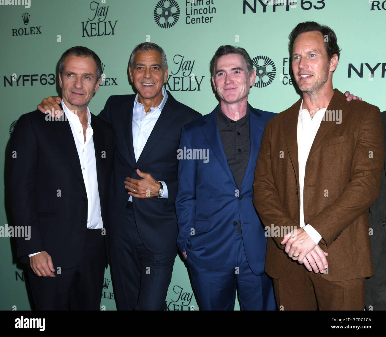 September 29, 2025, New York, Ny, United States: David Heyman, George ...