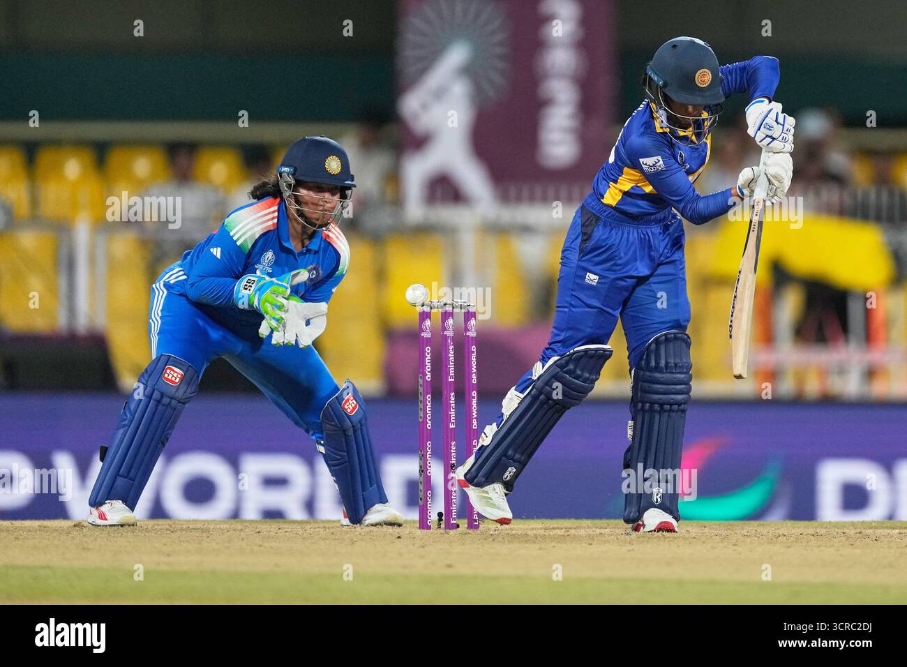 Sri Lanka's Vishmi Gunaratne plays a shot during the ICC Women's ...