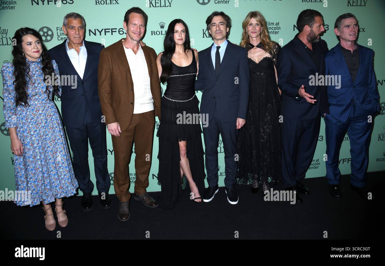 September 29, 2025, New York, Ny, United States: Grace Edwards, George ...