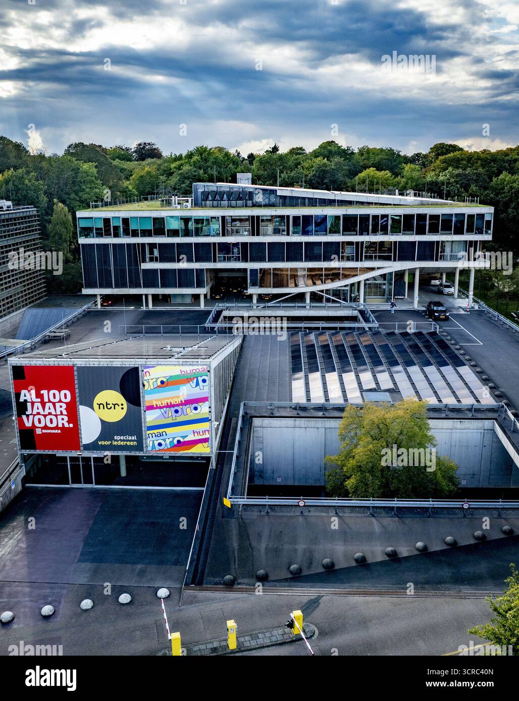 HILVERSUM - BNN VARA Human Building. The Media Park is a business park ...