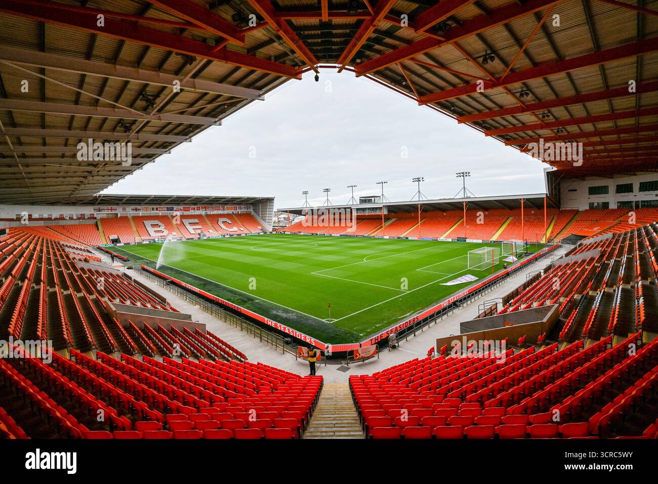 General ground views of Bloomfield Road, home ground for Blackpool ...