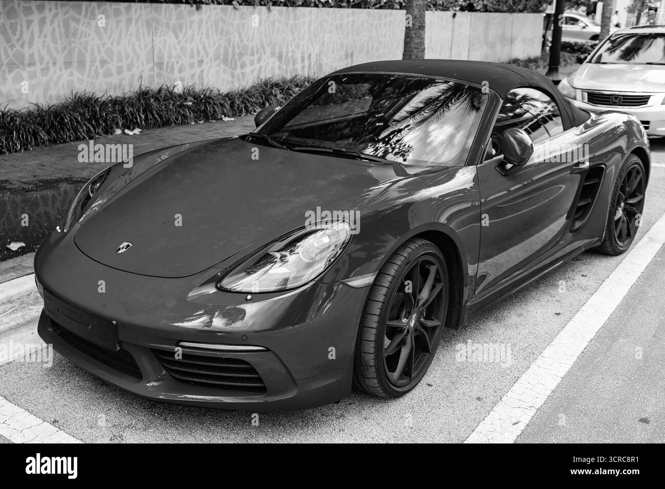 Orange supercar Black and White Stock Photos & Images - Alamy