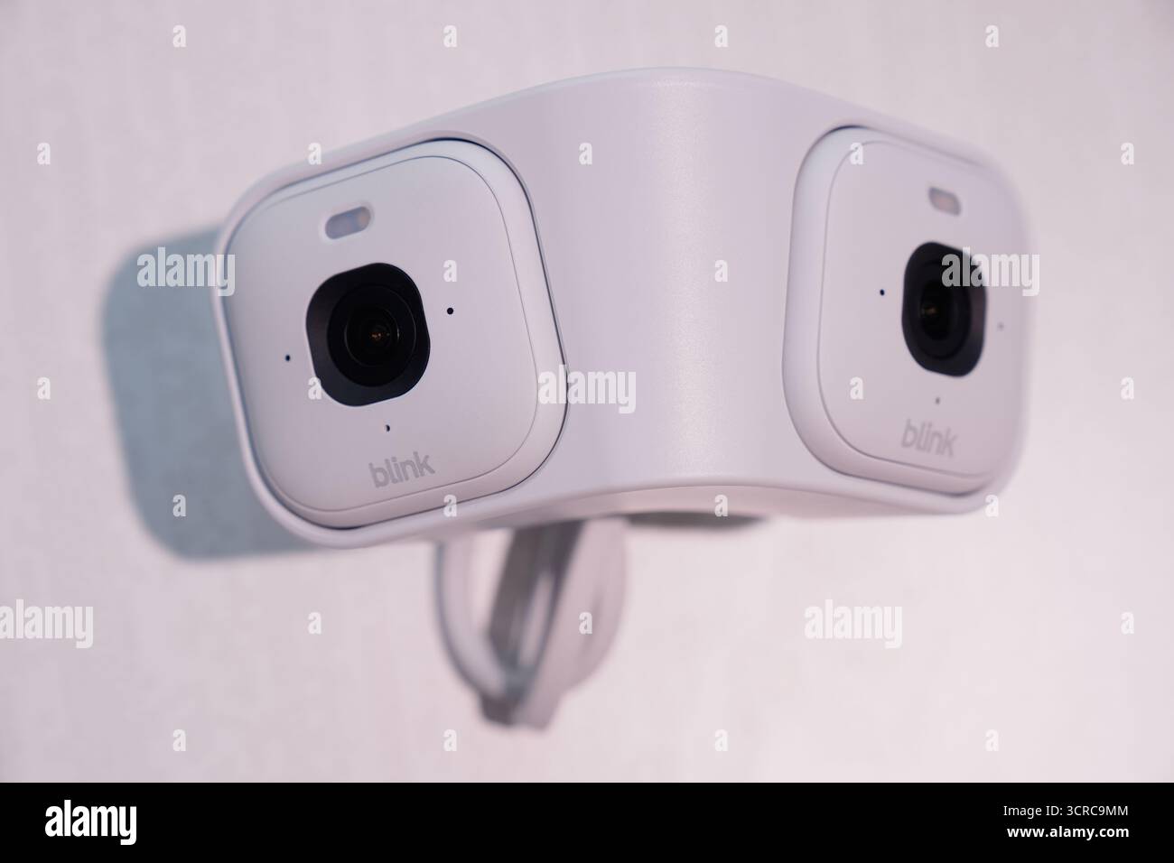 The new Blink Arc camera is displayed at an Amazon event in New York ...