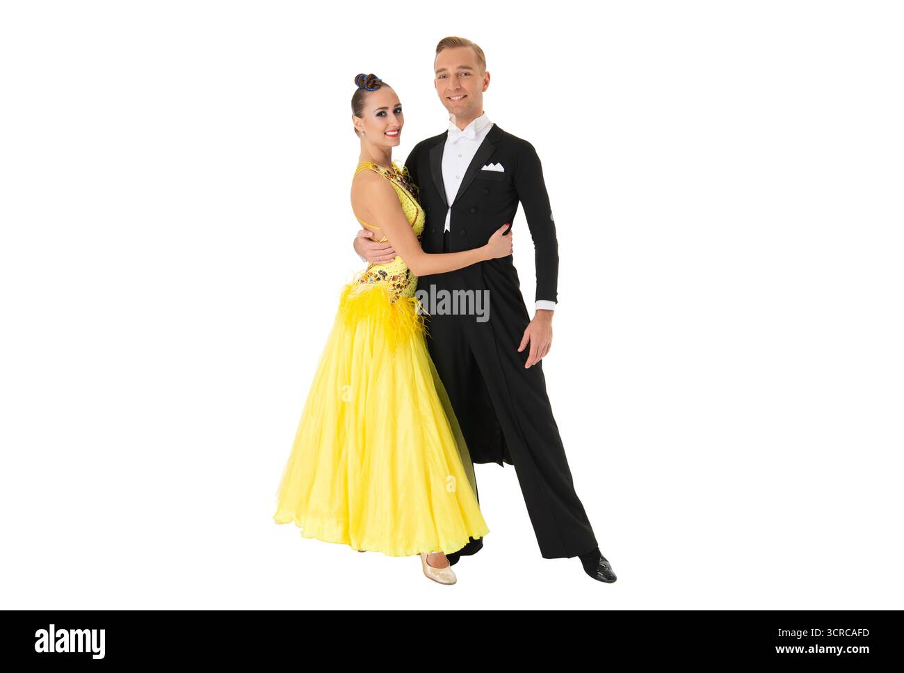 Ballroom dancer couple. Dancing waltz couple. Dancer classic dance ...