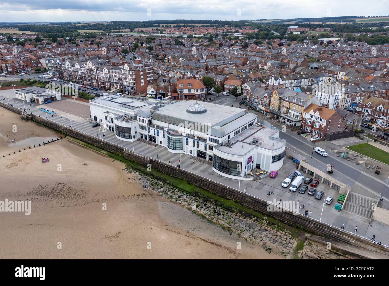 Aerial view of Bridlington Spa, Bridlington, East Riding of Yorkshire ...