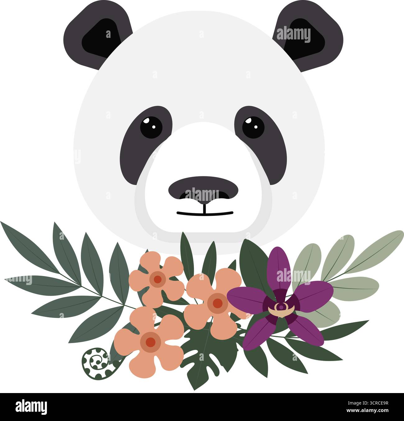 Blend of vibrant flowers Cut Out Stock Images & Pictures - Alamy