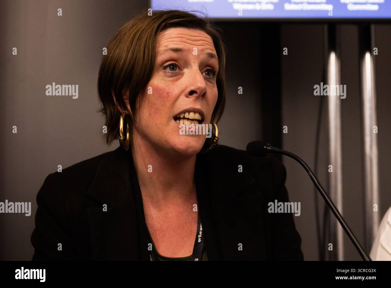 Liverpool, UK. 29 SEP, 2025. Jess Phillips, MP for Birmingham Yardley ...