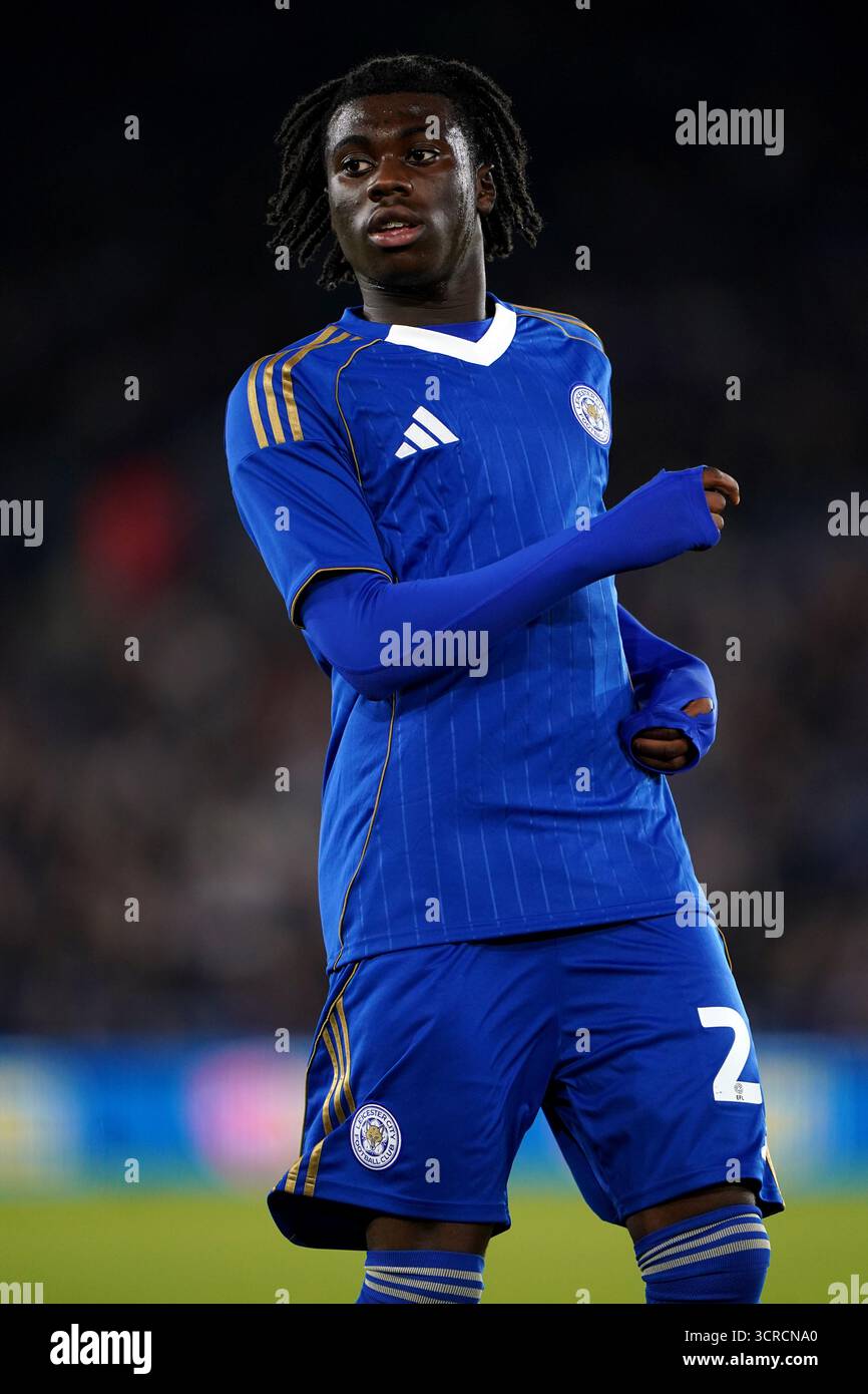 Leicester City's Jeremy Monga during the Sky Bet Championship match at ...