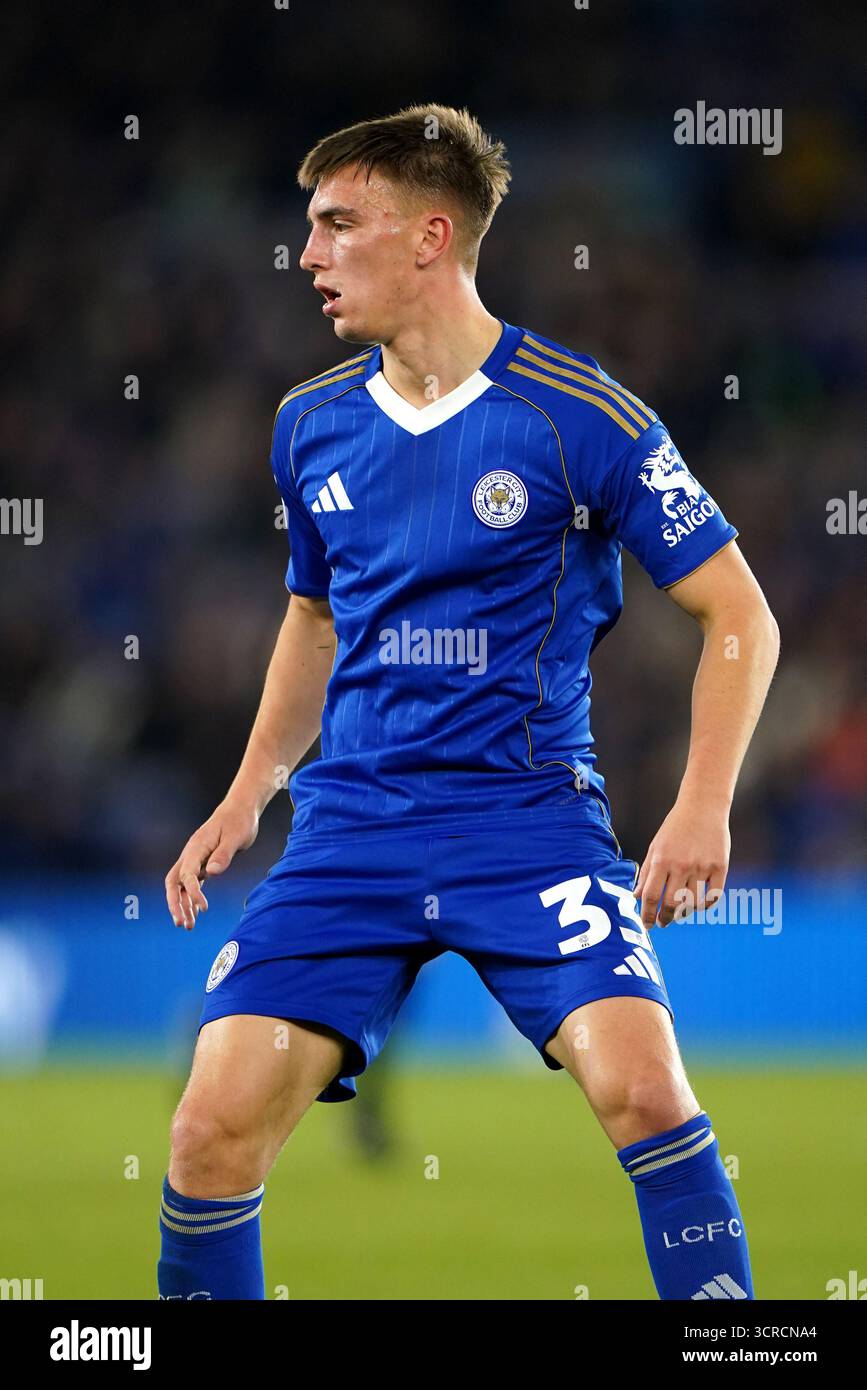 Leicester City's Luke Thomas during the Sky Bet Championship match at ...