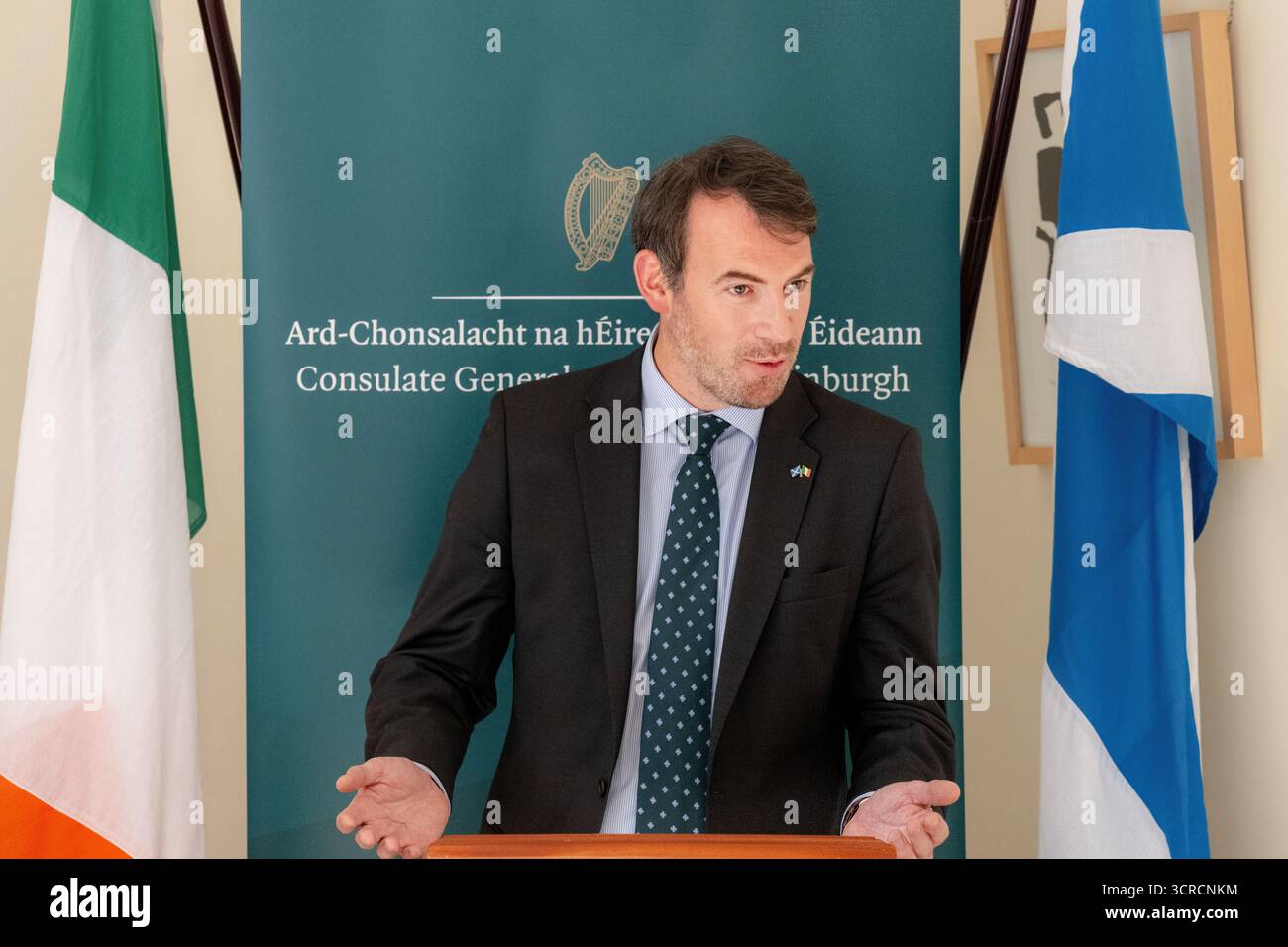 Jerry O'Donovan is the eighth Consul General of Ireland to Scotland ...