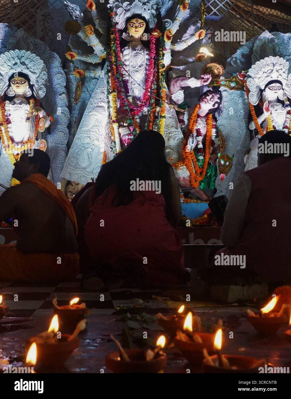 MUMBAI, INDIA - SEPTEMBER 30: The Bengali communitys Durga Puja ...