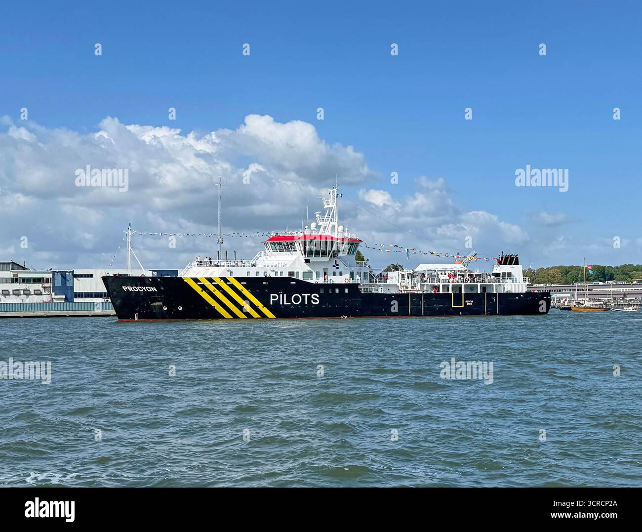 Amsterdam, the Netherlands - August 20, 2025: Dutch Pilot vessel ...