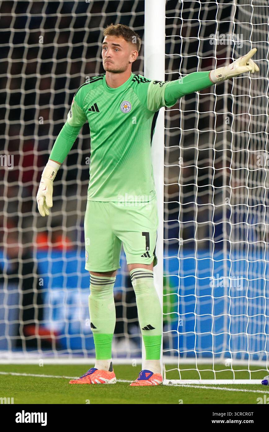 Leicester City goalkeeper Jakub Stolarczyk during the Sky Bet ...