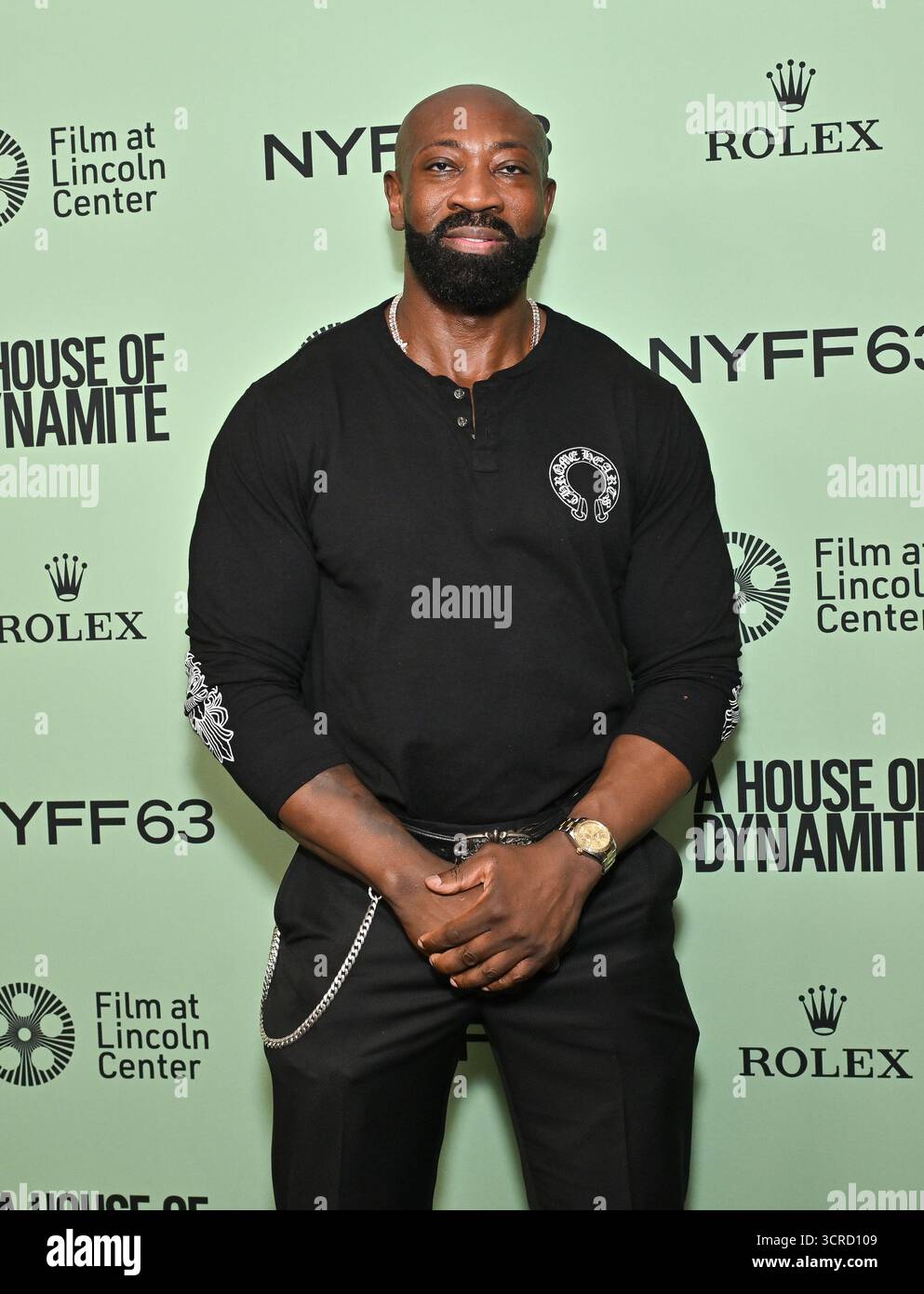 Hank Strong attends the premiere of "A House of Dynamite" at Alice ...