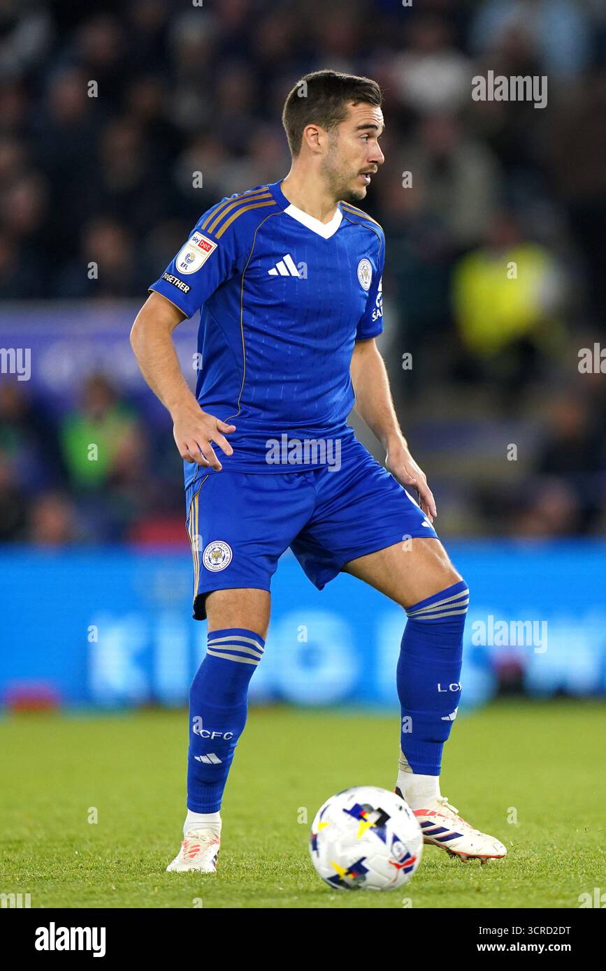 Leicester City's Harry Winks during the Sky Bet Championship match at ...