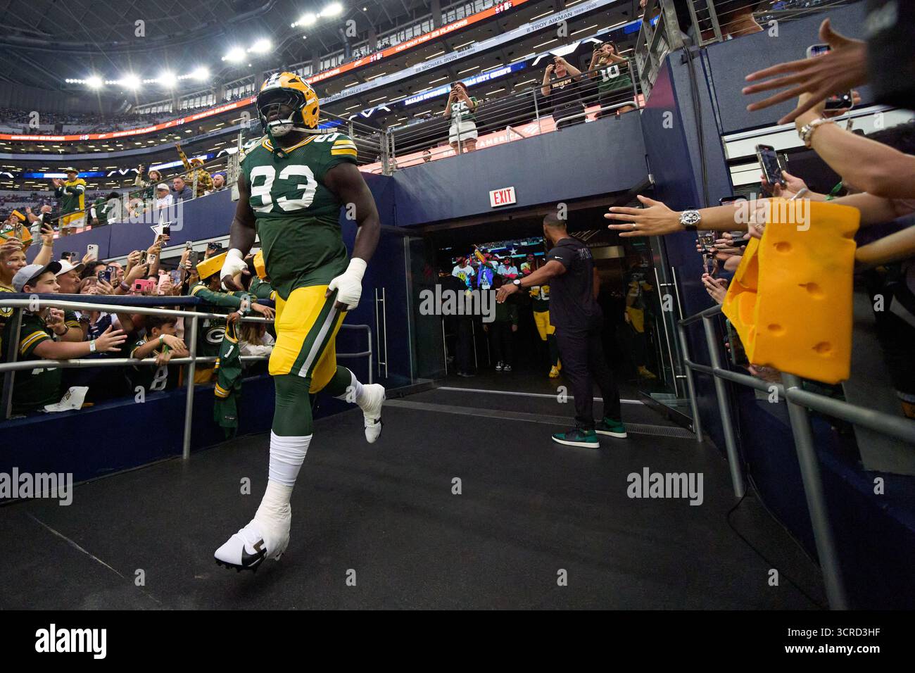 Green Bay Packers defensive tackle Nazir Stackhouse (93) enters the ...