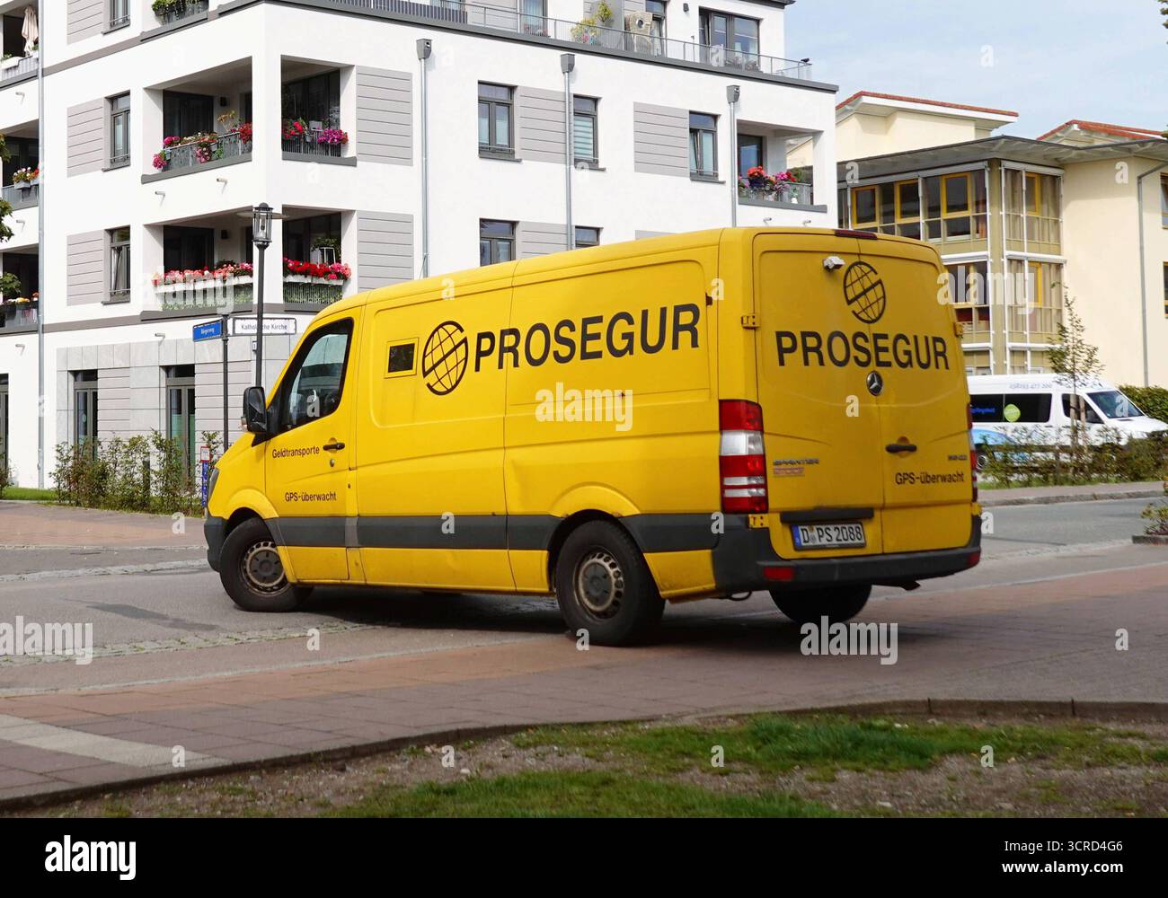 Prosegur Geldtransporter - gesehen am 15.09.2025 in Kühlungsborn ...