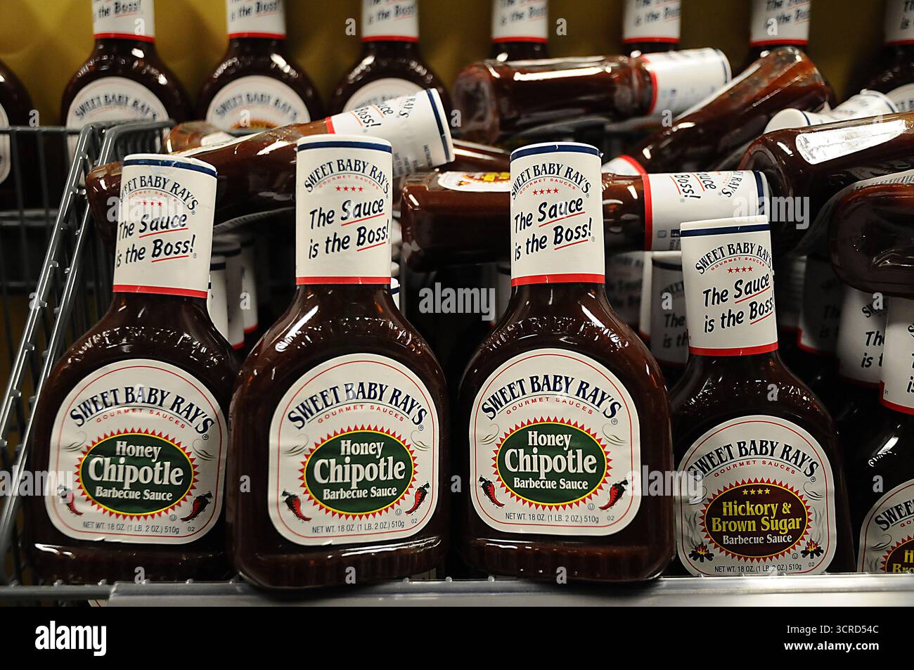 Copenhagen/ Denmark/30 SEPTEMBER 2025/ Honey chipotle barecue sauce and ...