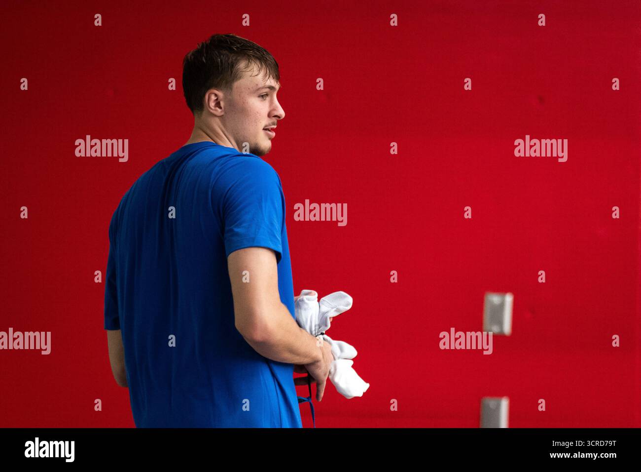 Dallas Mavericks' Cooper Flagg walks off the court at NBA basketball ...