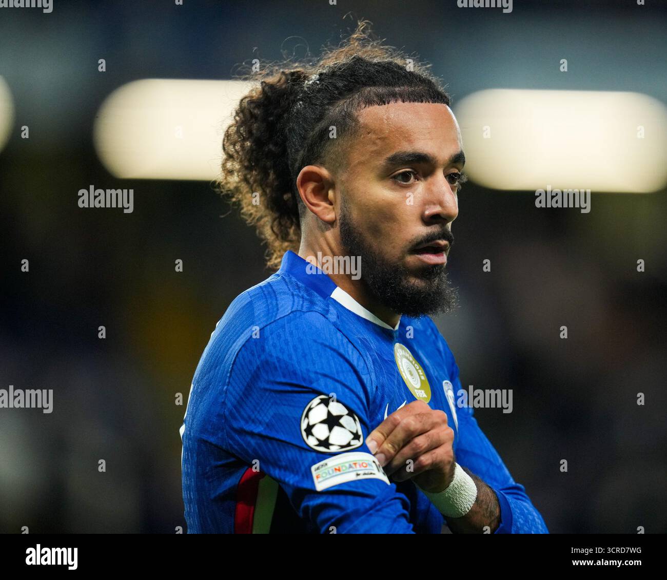 Malo Gusto of Chelsea during the UEFA Champions League match Chelsea vs ...