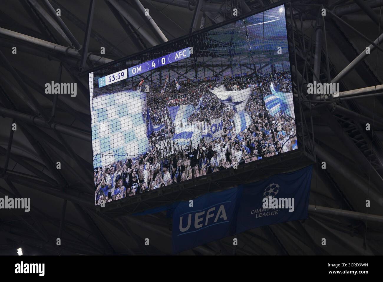 MARSEILLE , 30-09-2025 , Stade Velodrome , season 2025 / 2026 , UEFA ...