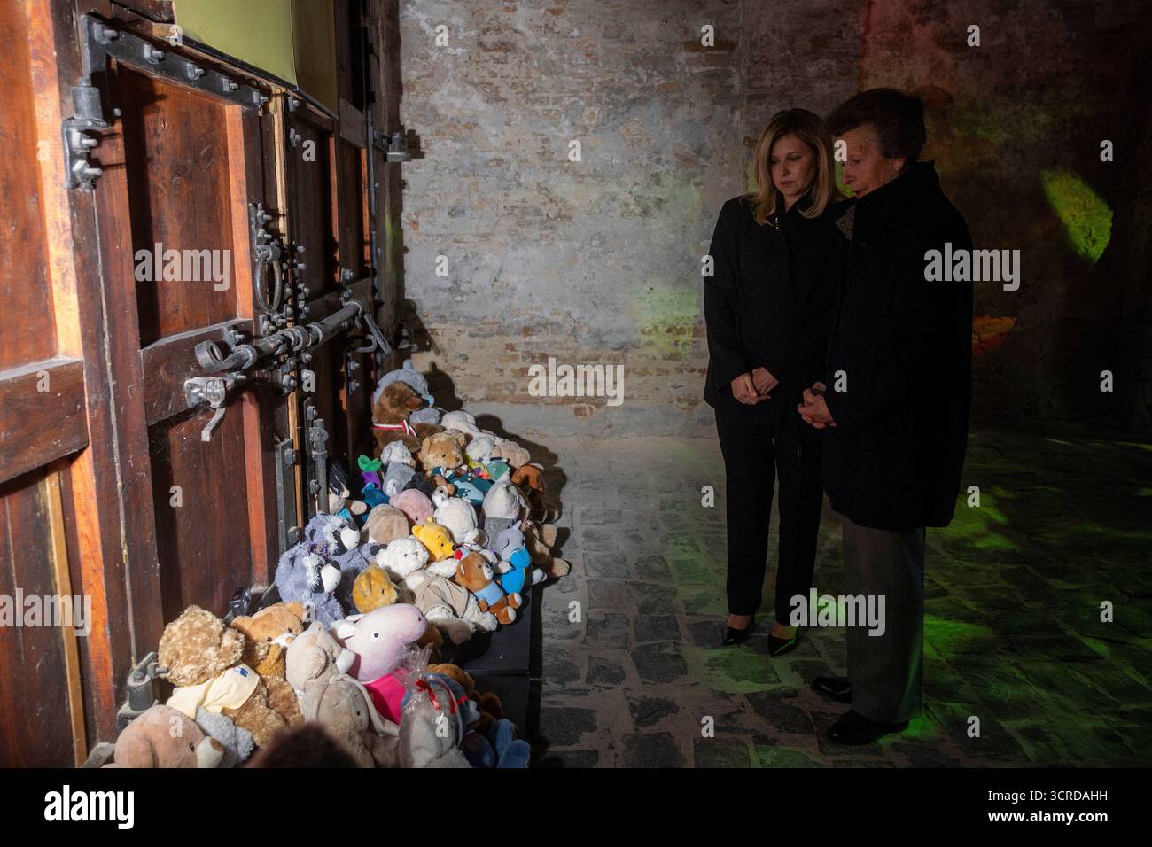 EMBARGOED TO 0001 WEDNESDAY OCTOBER 1 The Princess Royal (right) and ...